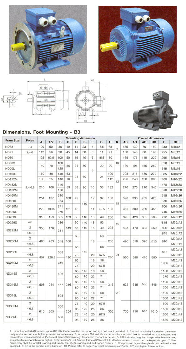 PRODUCT HIGH EFFICIENCY MOTOR FOOT MOUNTING : บริษัท เจริญเมือง แมชชีนเ ...