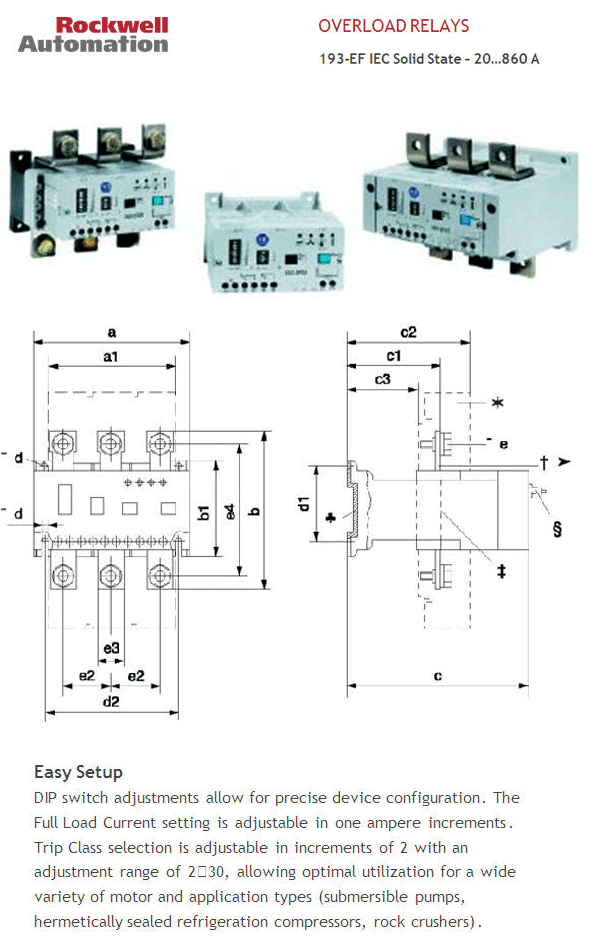 PRODUCT Overload Relay : บริษัท ร็อกเวล ออโตเมชั่น จำกัด | Rockwell ...