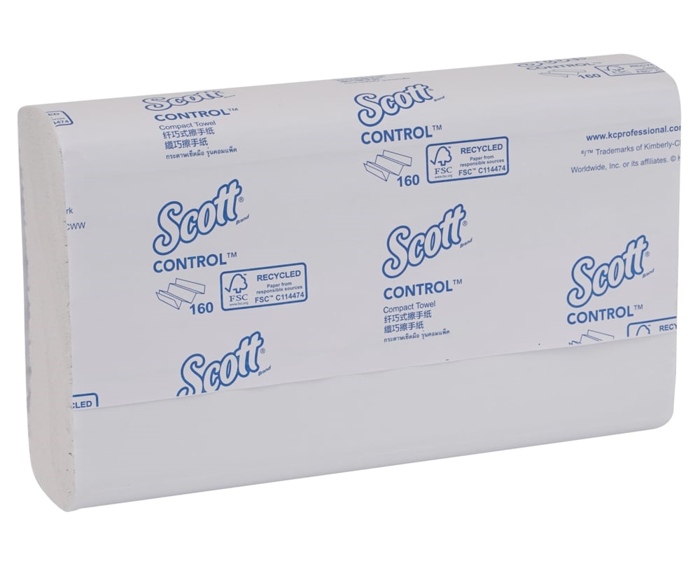DSI : กระดาษเช็ดมือ Scott Compact Towel 1 ชั้น